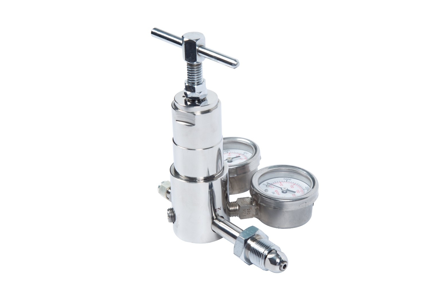 Double Stage High-Pressure Regulator | Precision Gas Flow Control ...