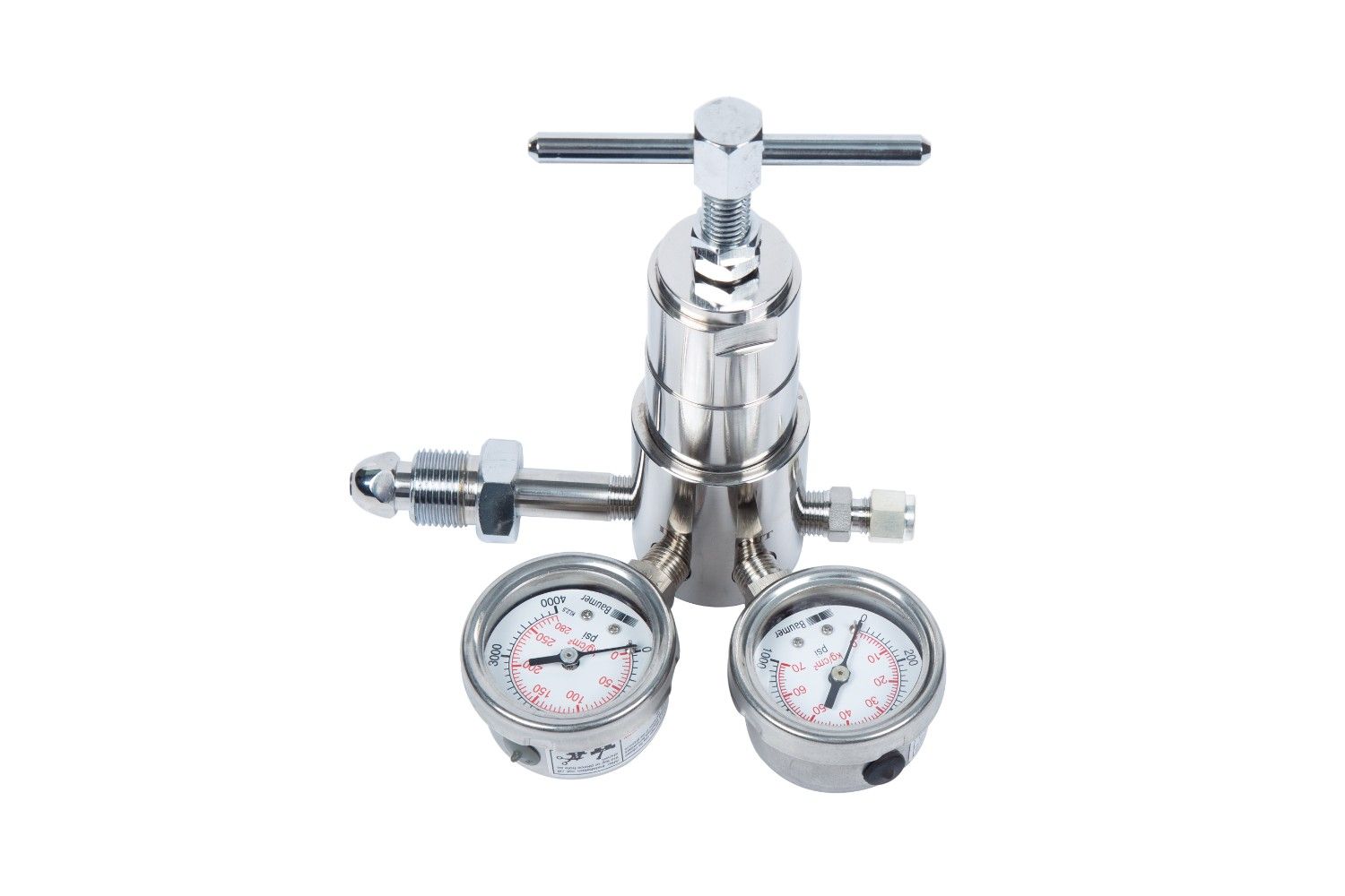 Double Stage High-Pressure Regulator | Precision Gas Flow Control ...